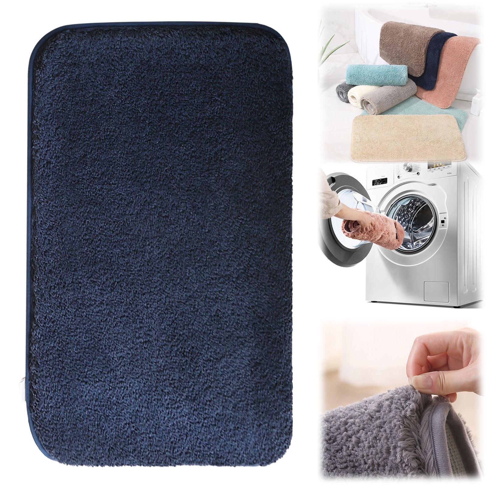 Carpet,Bathroom Mat Soft Fuzzy Warm Extra Thick Plush Absorbent For ...