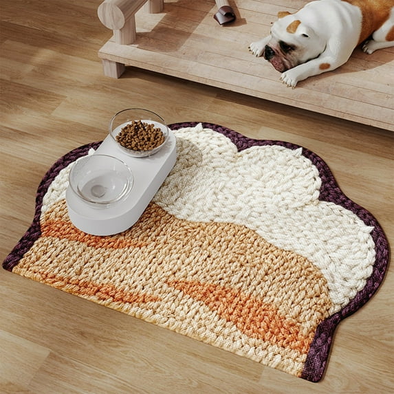 Carpet Bathroom Non-Slip Mat, Absorbent Floor Mat for Bathroom ...