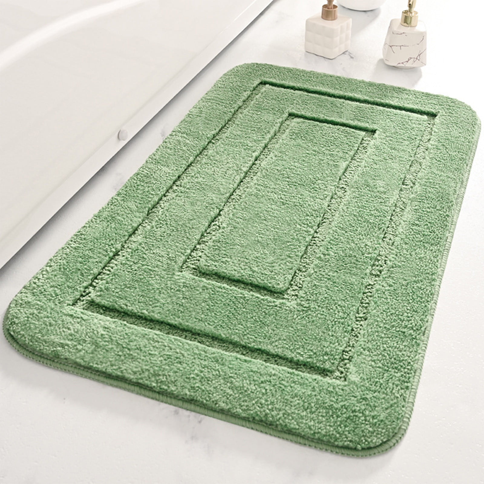 Carpet Bathroom Non-Slip Mat, Entrance Foot Mat, Rubber Material, Non ...
