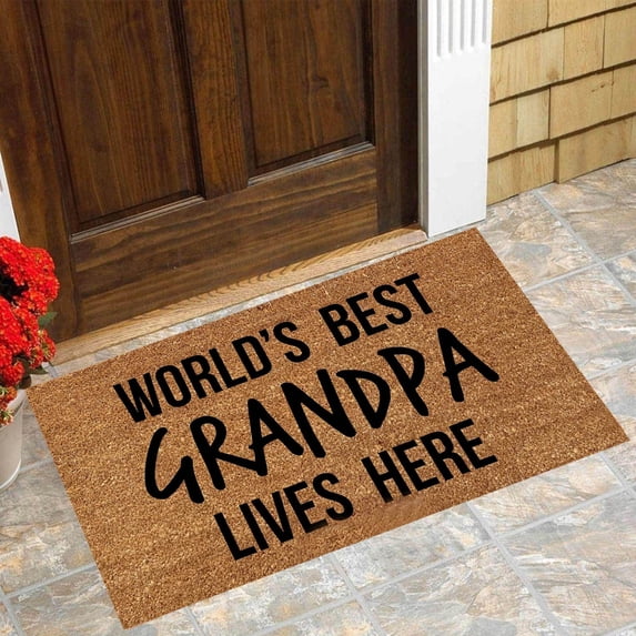 Carpet,Best Grandpa And Grandma Dad In The World Father's Day Gift ...