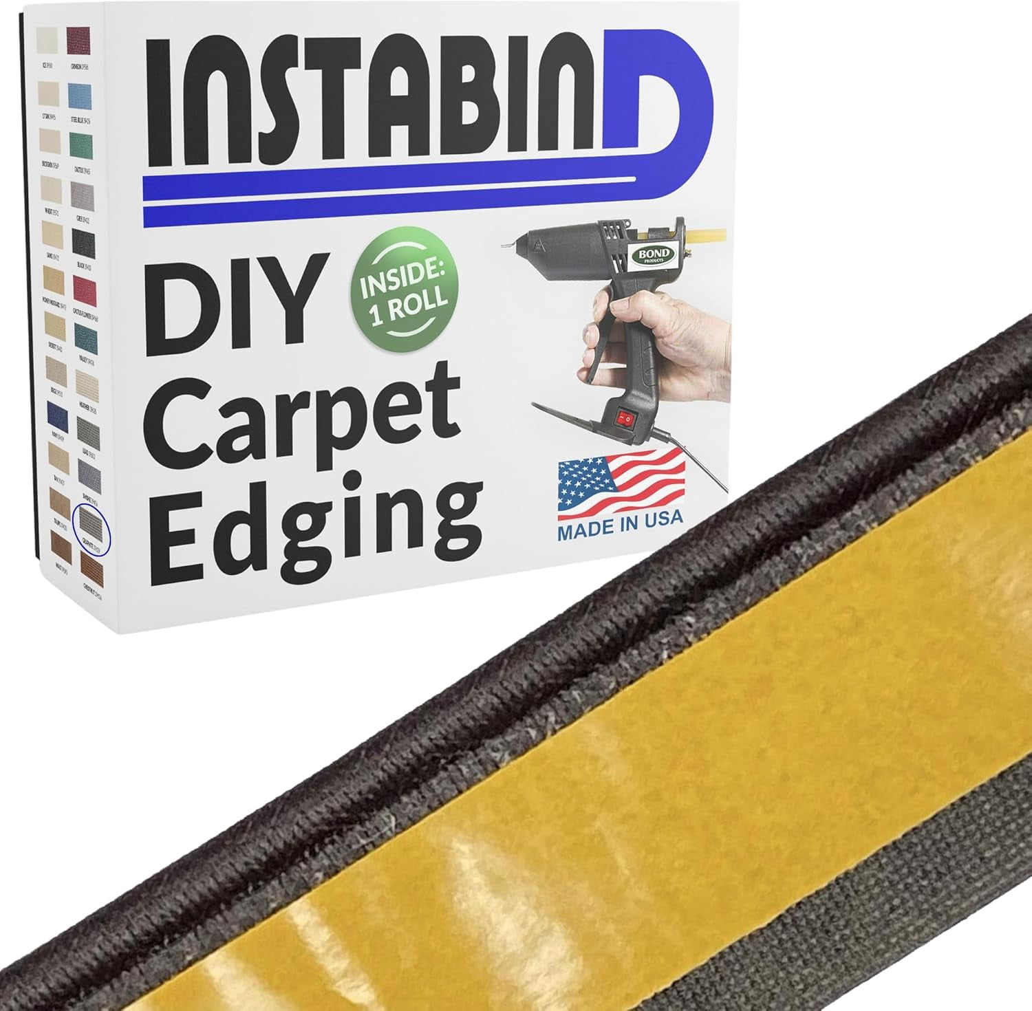 Carpet Binding by Instabind - Regular Style, Carpet Edge Binding, Rug ...