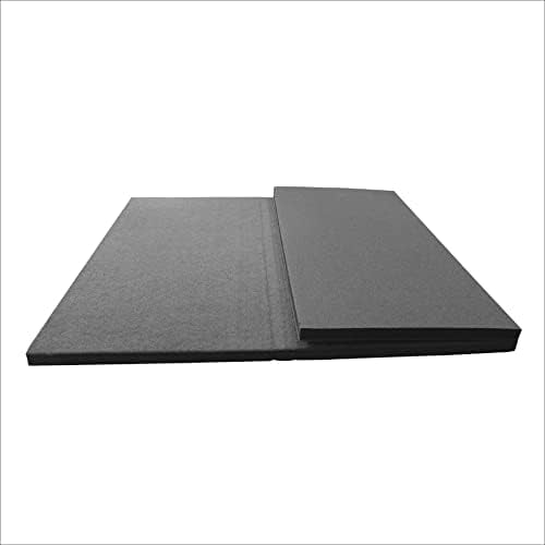 Carpet Bonded Foam Folding Mats - Trifold Exercise Mat for Tumbling ...