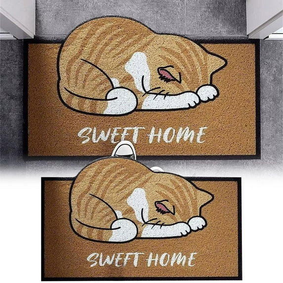 Carpet,Cat Rug Cat_Shaped Rugs Handmade & Room Decor Kids Pet ...