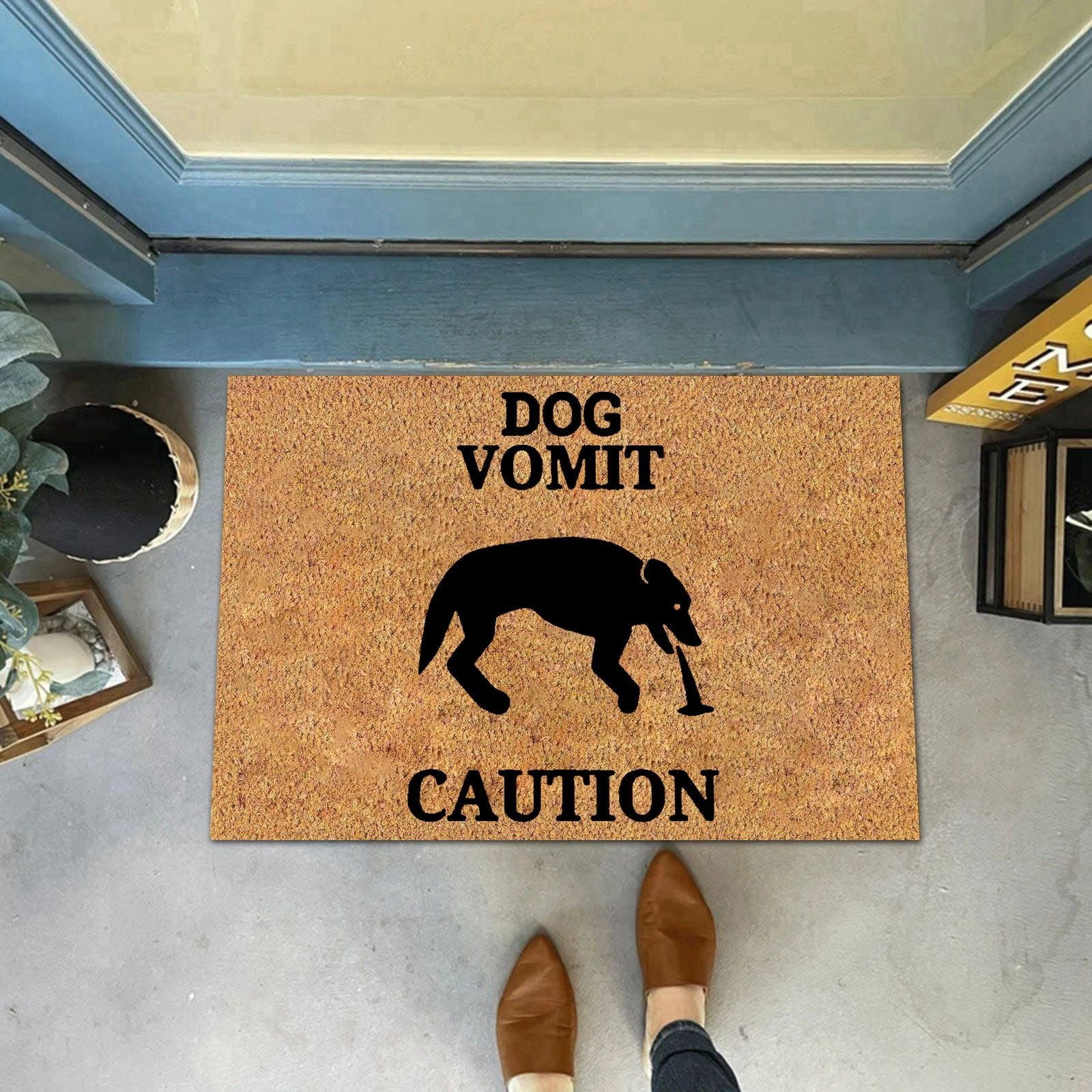 Carpet,Cat Vomit Sign Doormat Dog Vomit Sign Welcome Doormat Cat ...