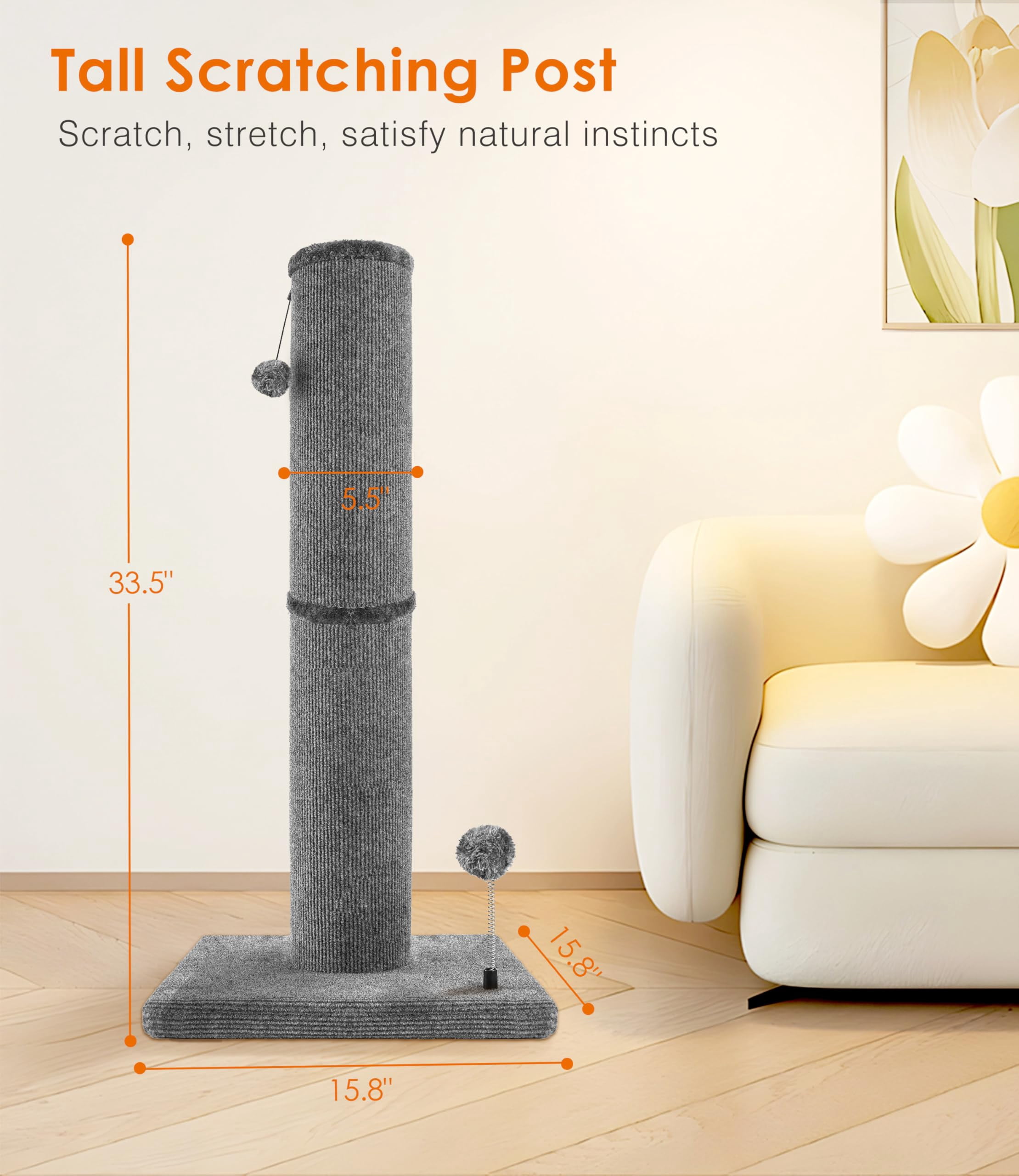 Carpet Craft Cat Heavy Duty For Indoor Large Cats And Adult Tall ...