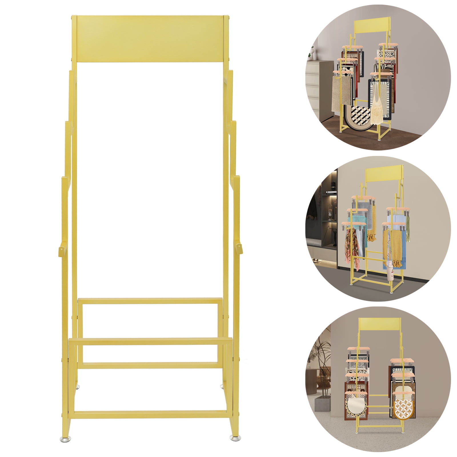 Carpet Display Rack, Floor Standing Carpet Display Stand, Commercial ...