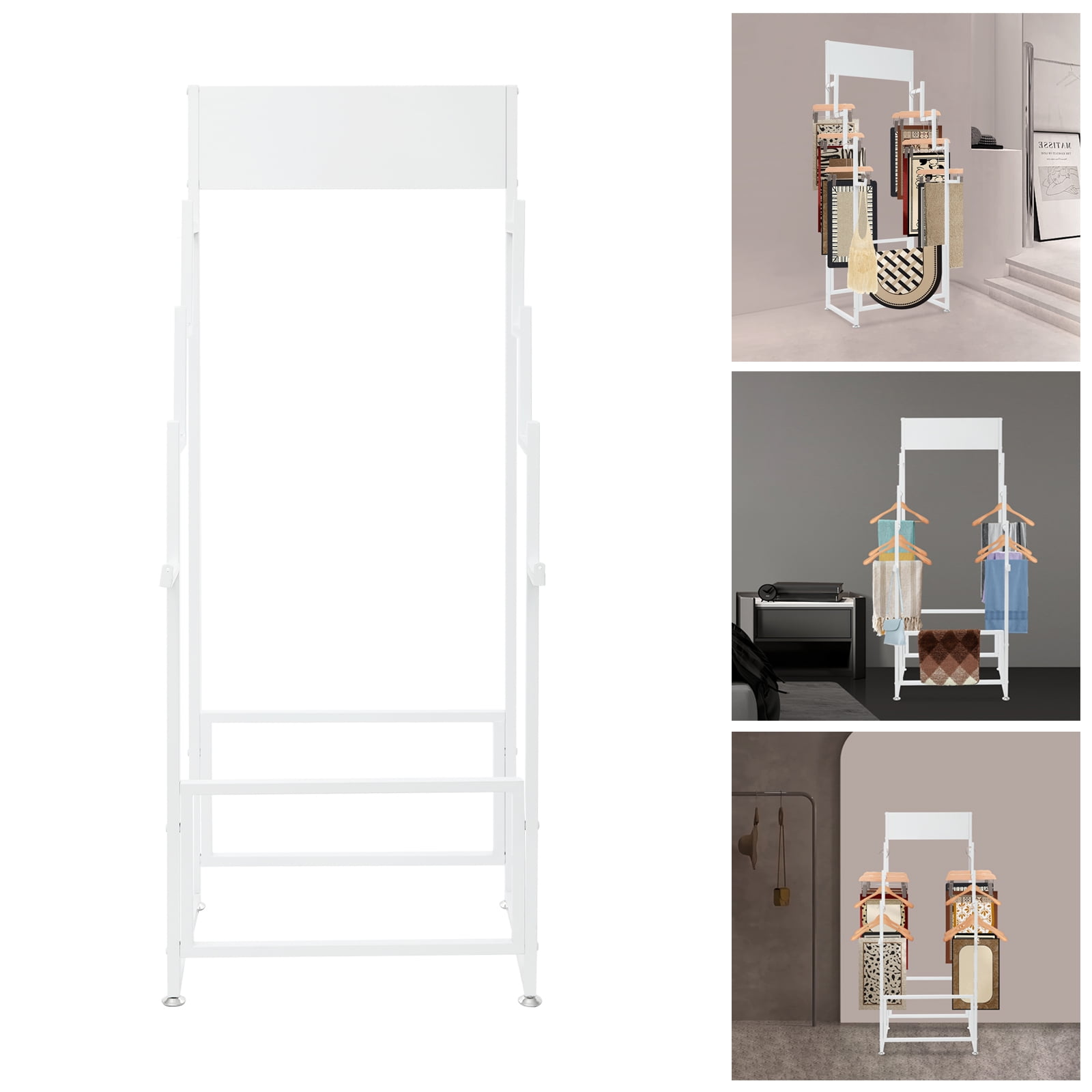 Carpet Display Rack, Floor Standing Carpet Display Stand, Commercial ...