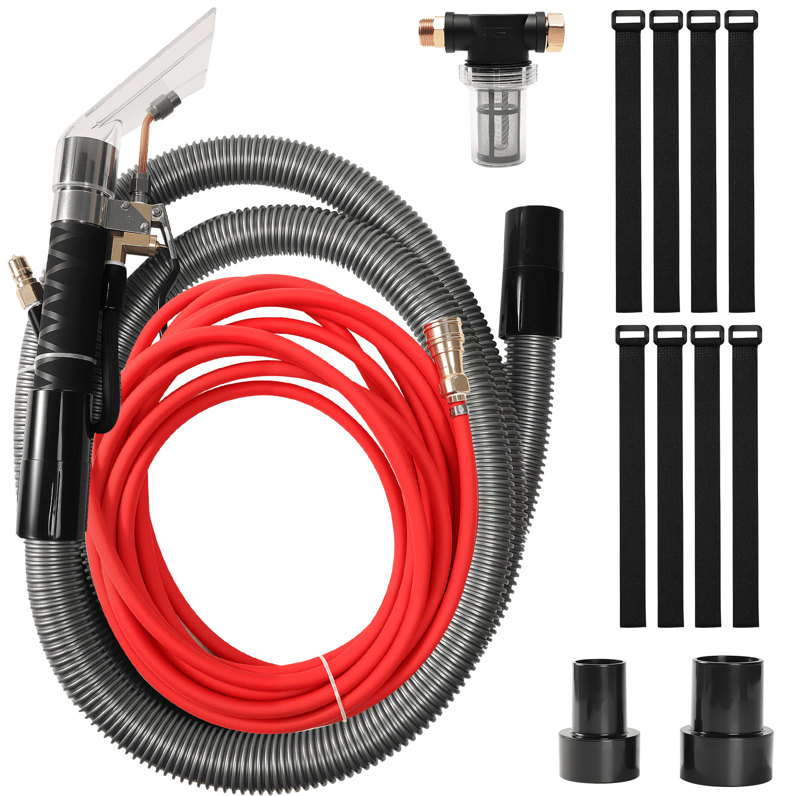 Carpet Extractor Kit - Vacuum Attachment for Cleaning Upholstery, Auto ...