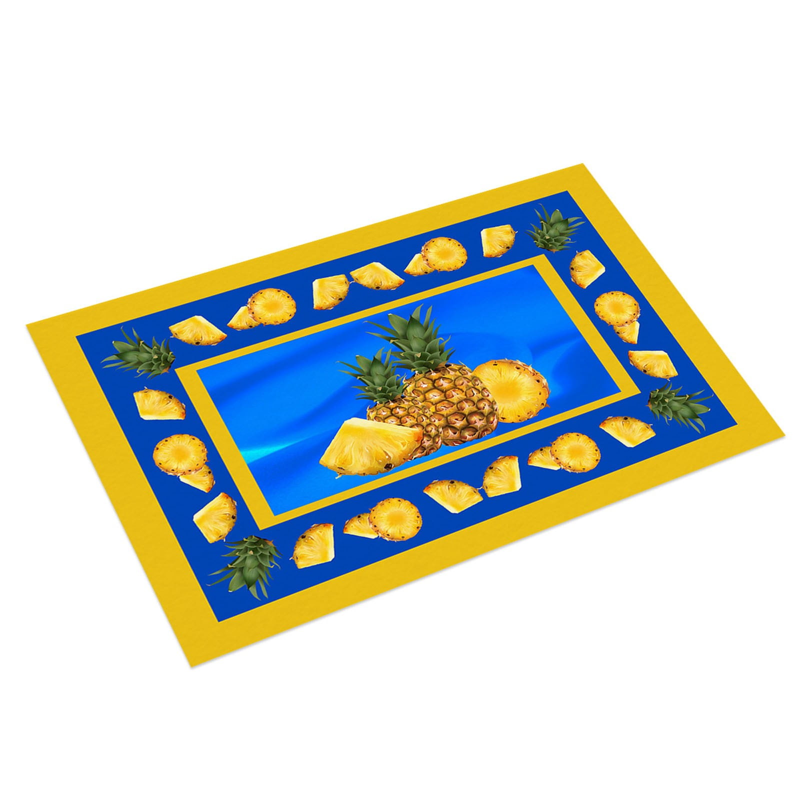 Carpet,Floor Mat Entry Door Mat Sunflower Lemon Spring Summer Fruit ...