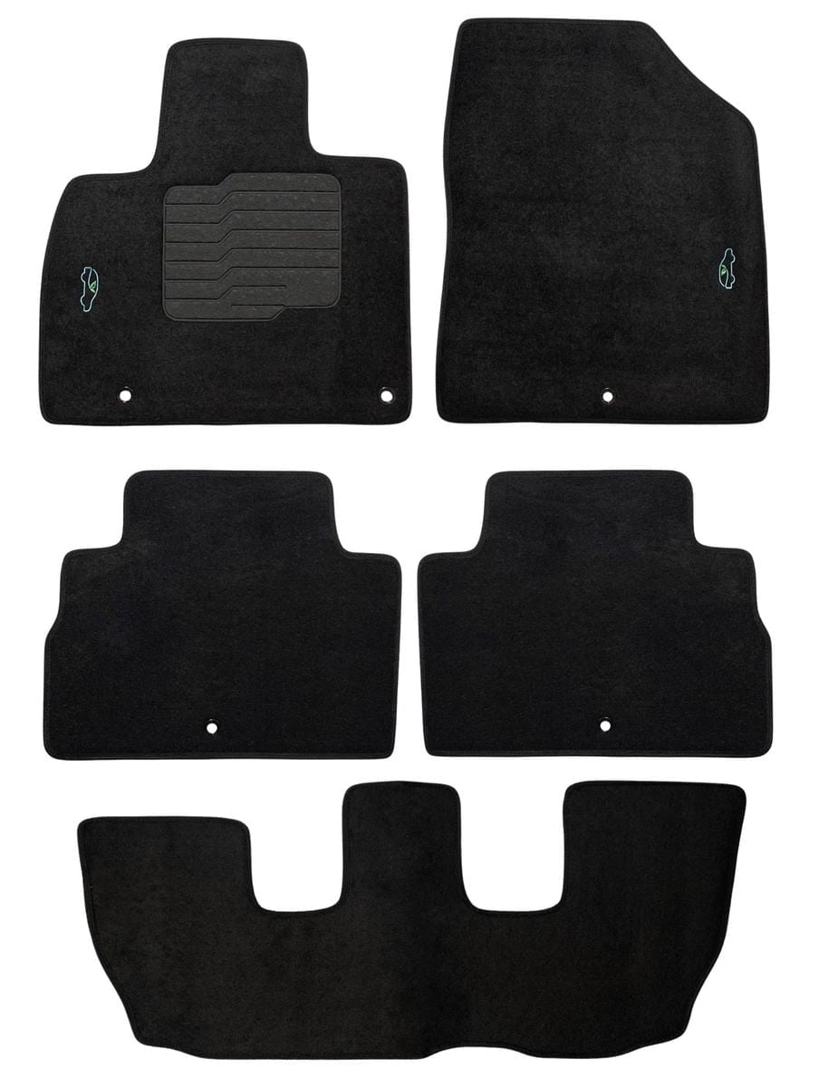 ecoMats Carpet Floor Mats for 2020 to 2025 Kia Telluride with Driver ...