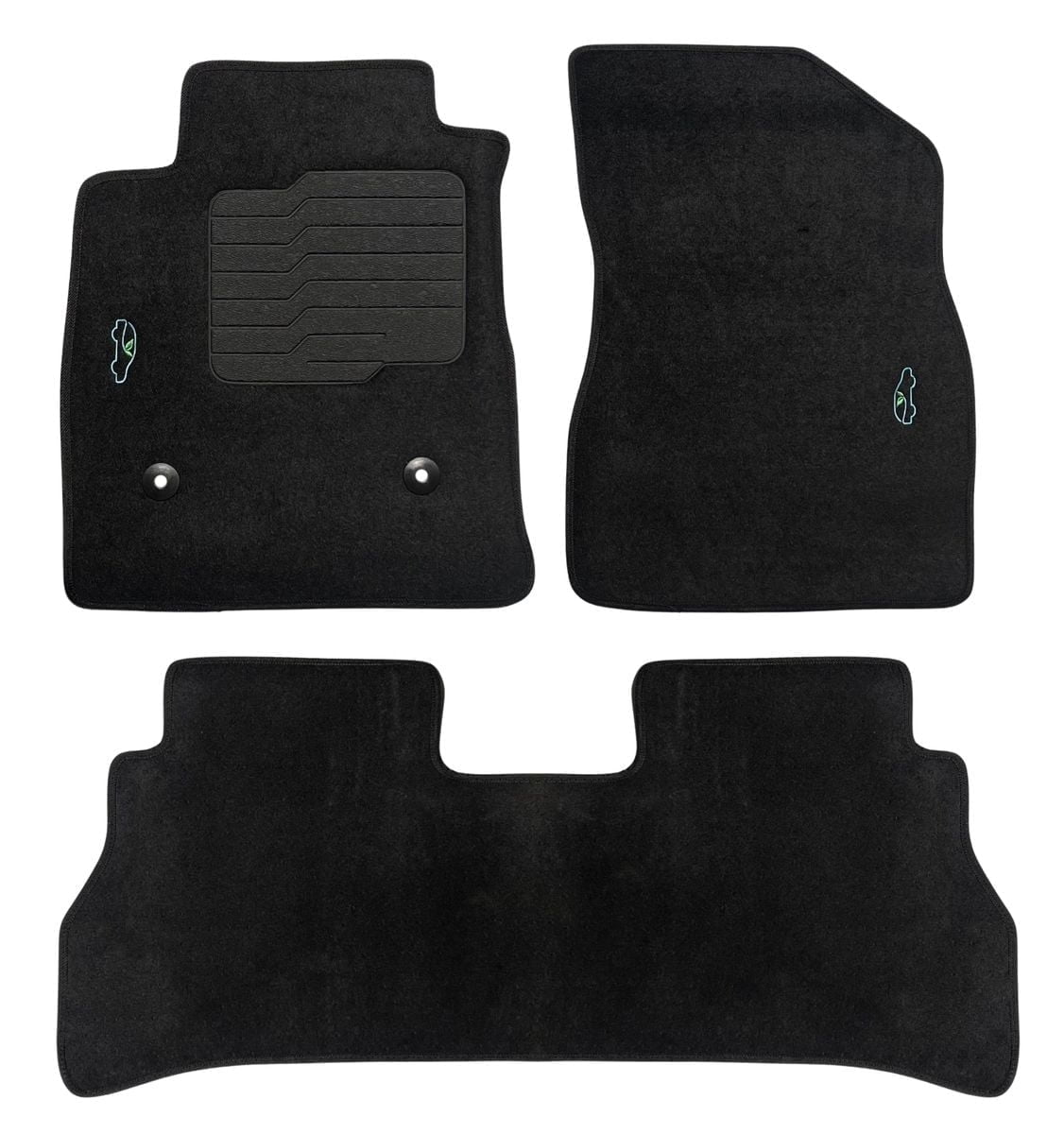 Carpet Floor Mats for 2024 2025 Chevrolet Trax & Buick Envista, Front ...