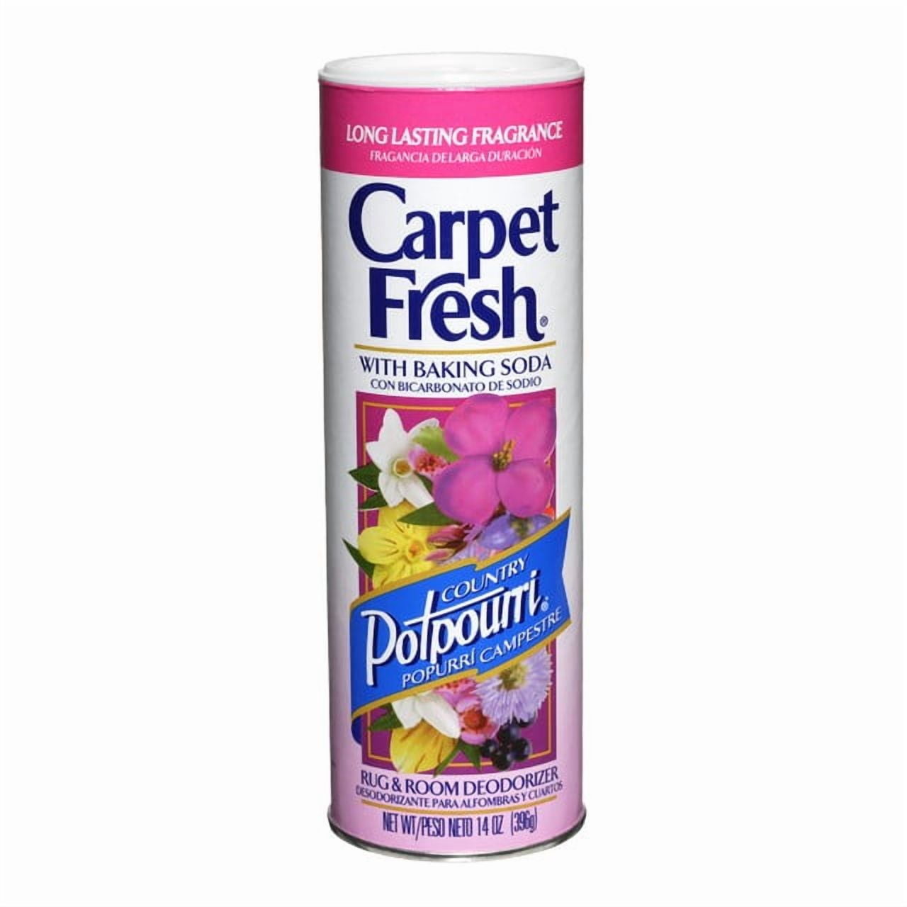 Carpet Fresh Rug/Room Deodorizer, 14oz. Country Potpourri Fragrance, w ...