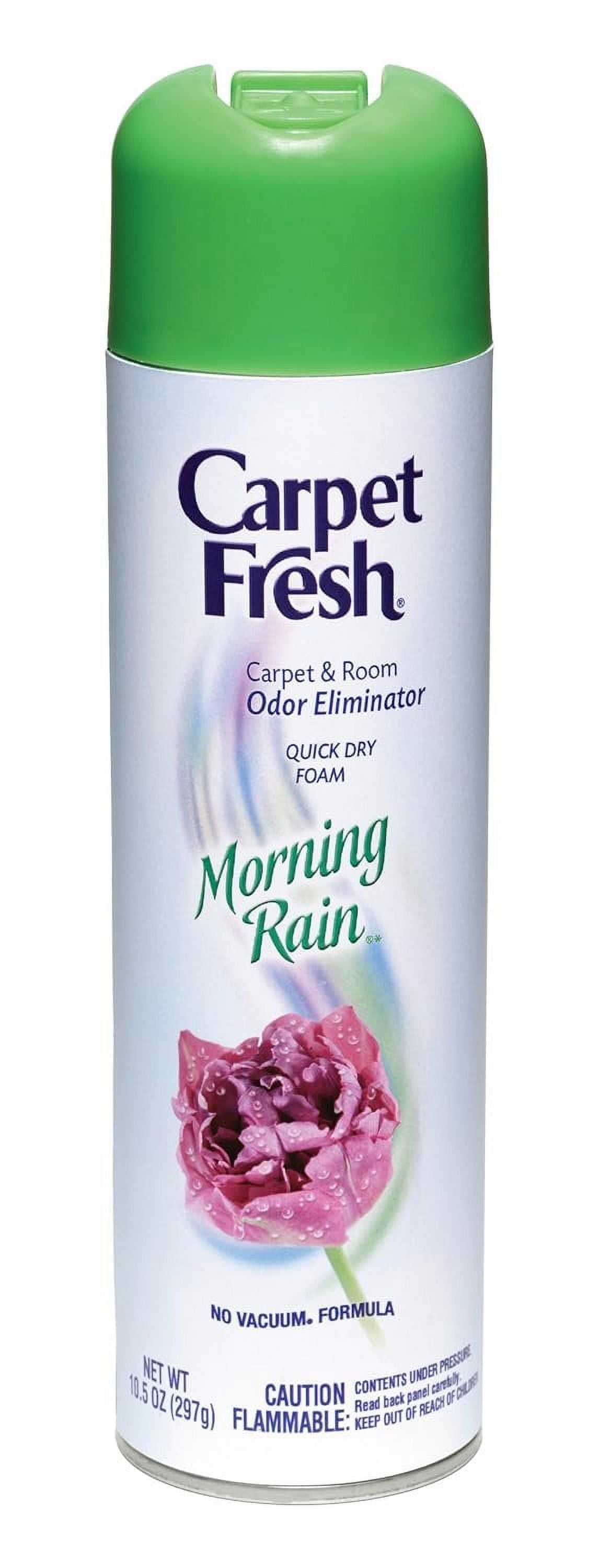 Carpet Fresh 280136 No-Vacuum Aerosol Foam Carpet Odor Eliminator, 10.5 ...