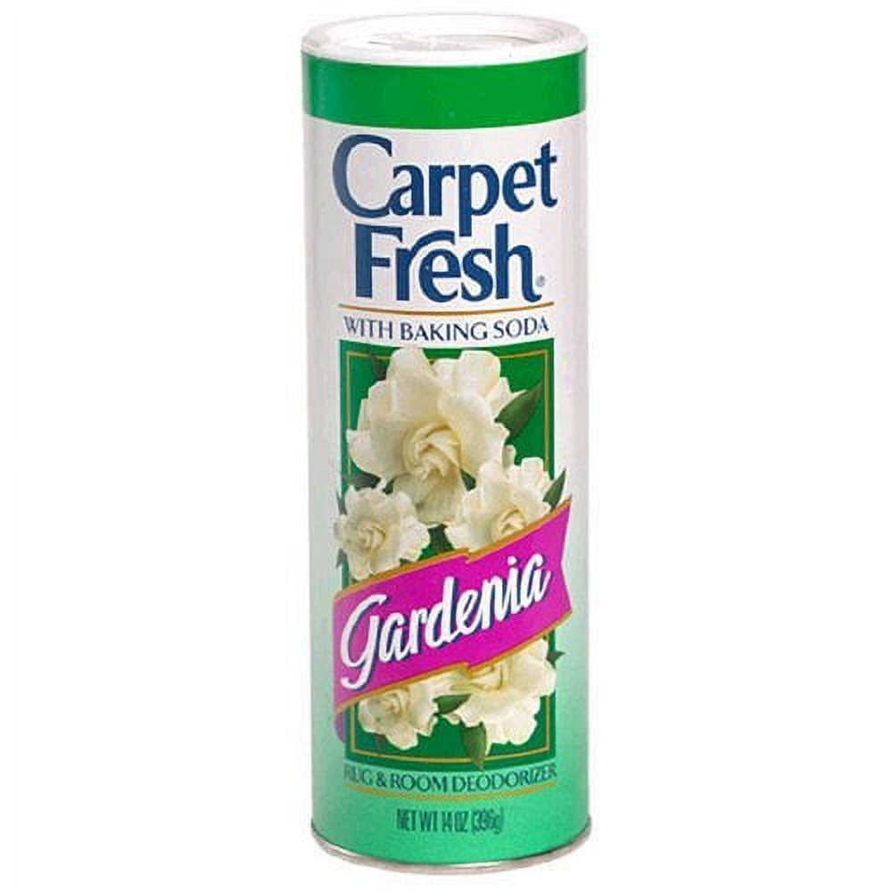 Carpet Fresh Rug and Room Deodorizer with Baking Soda, Gardenia ...