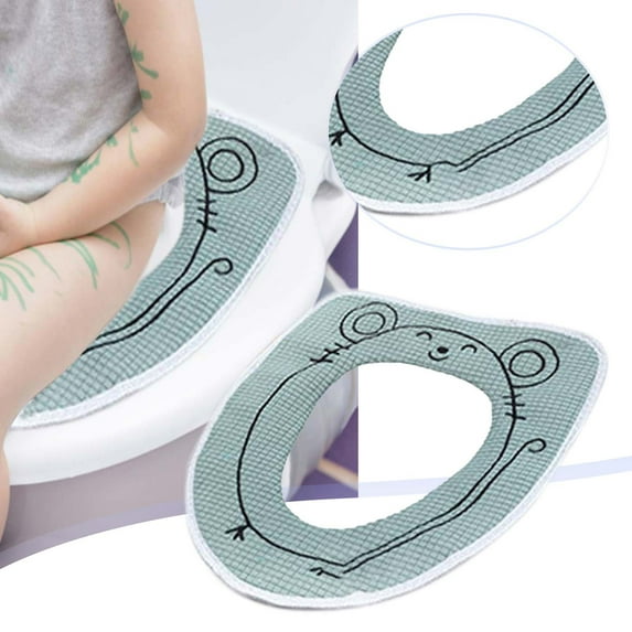 Carpet,Household Toilet Cushion Thickened Universal Belt Portable ...