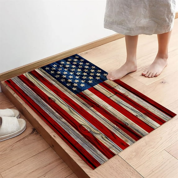 Carpet,Independence Day 4th Of July Entrance Door Mat Rustic American ...