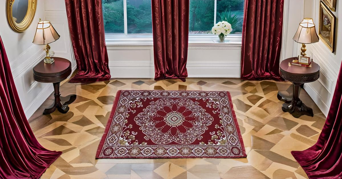 Carpet by KH Heavy Fabric Velvet Touch for Bedroom Hall Living Room ...