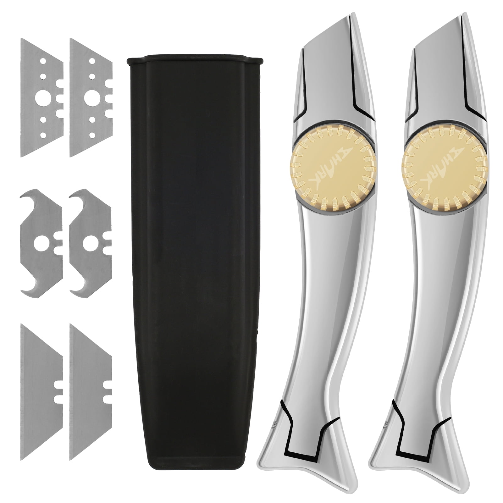 Carpet Knife Aluminium Roofing Knife with Solid Brass Knob Double ...