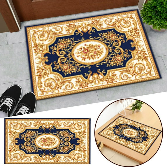 Carpet,Machine Washable Crystal Velvet Floor Mats Non Slip Comfortable ...