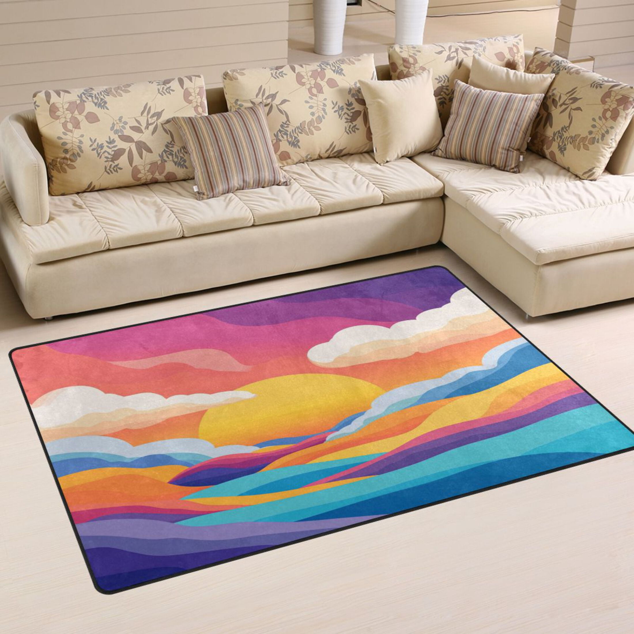 Carpet Mat with Memory Foam Ultra-Soft and Non-Slip Area Rug 31"x20 ...