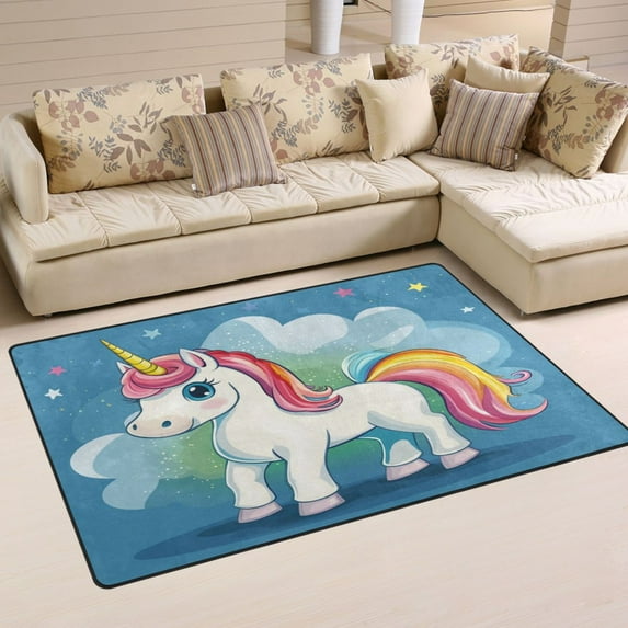 Carpet Mat with Memory Foam Ultra-Soft and Non-Slip Area Rug 31"x20 ...