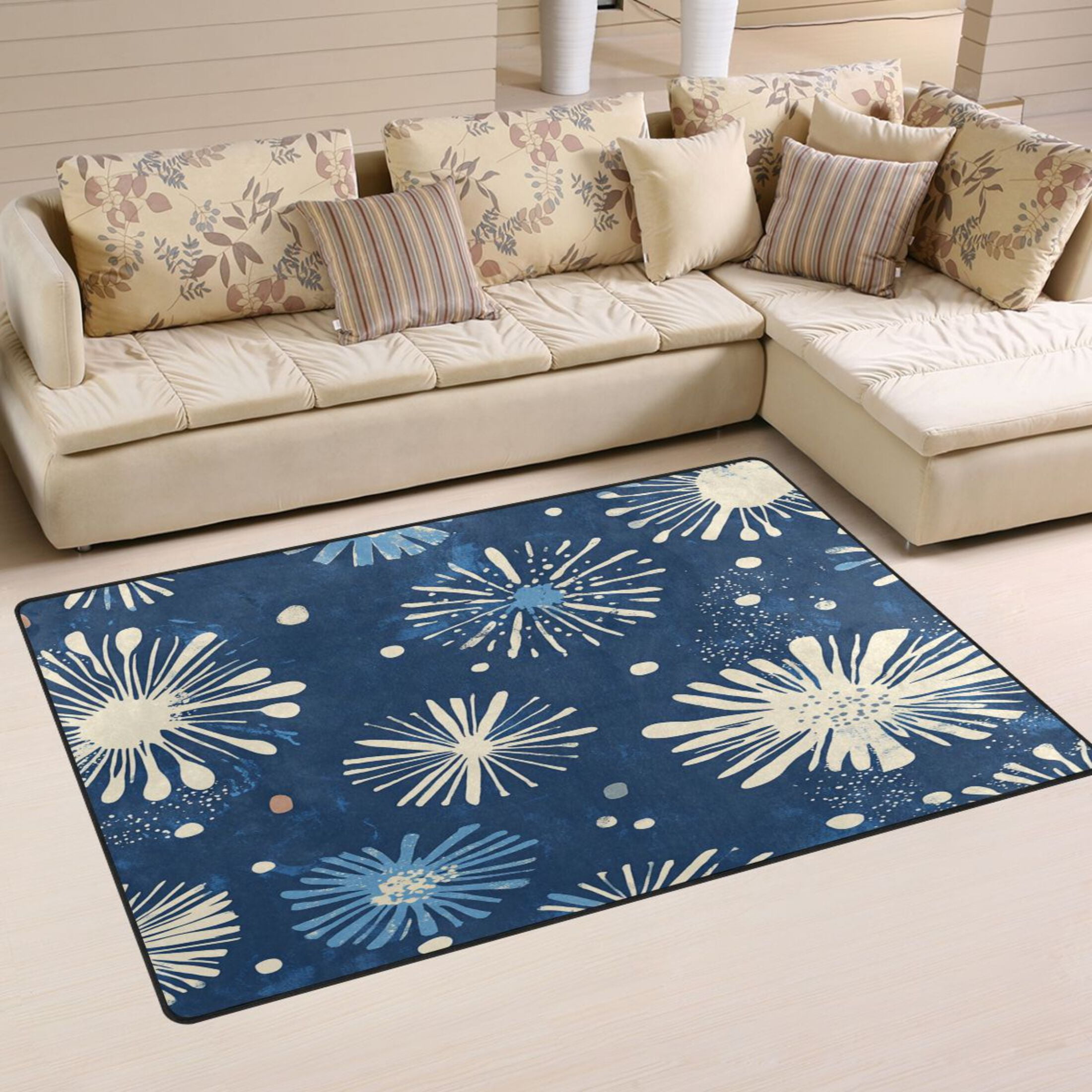 Carpet Mat with Memory Foam Ultra-Soft and Non-Slip Area Rug 60"x39 ...