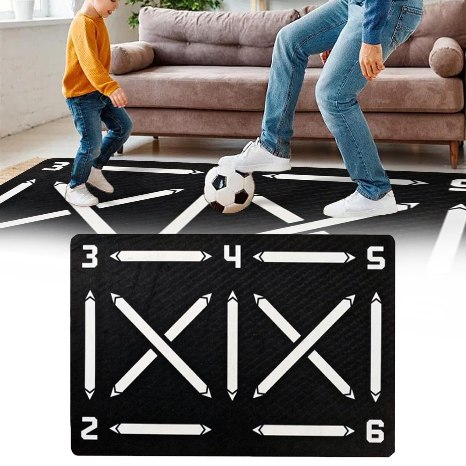 Carpet Polyester Carpet Football Footstep Training Non Slip Mat Home ...