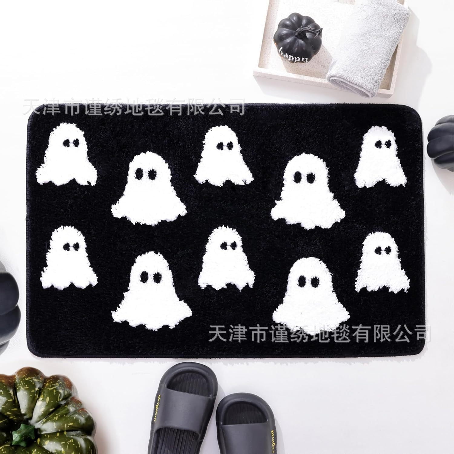 Carpet Polyester Carpet Halloween Cute Little Devil Carpet 80 * 120 I D ...