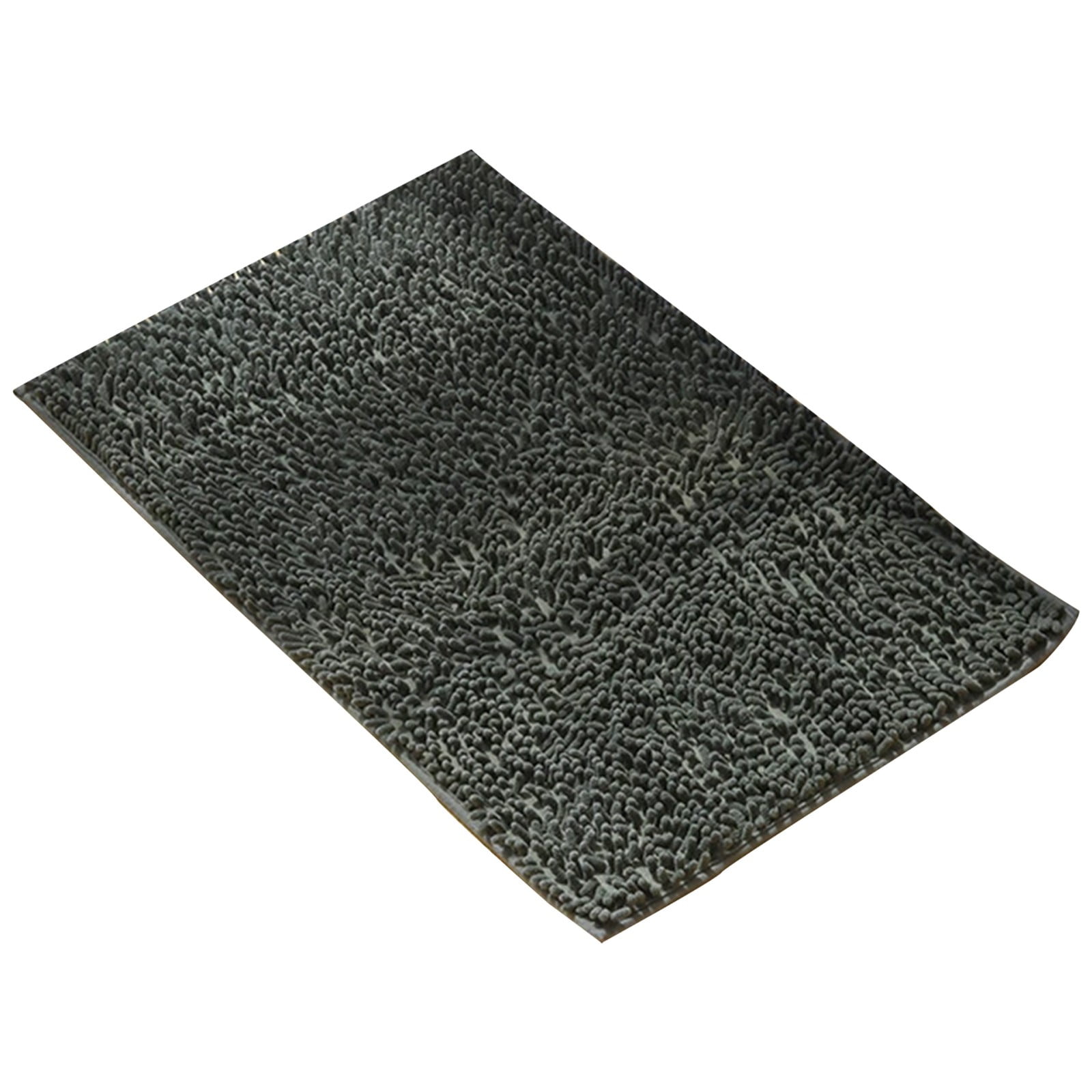 Carpet Polyester Carpet Shenier Floor Mat-Deep Grey 80 * 50 - Walmart.com