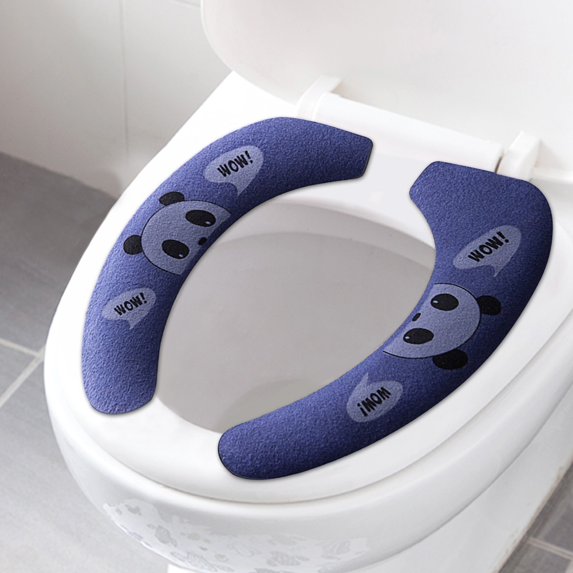 Carpet,Printed Toilet Stickers Household Washable Paste-type Toilet ...