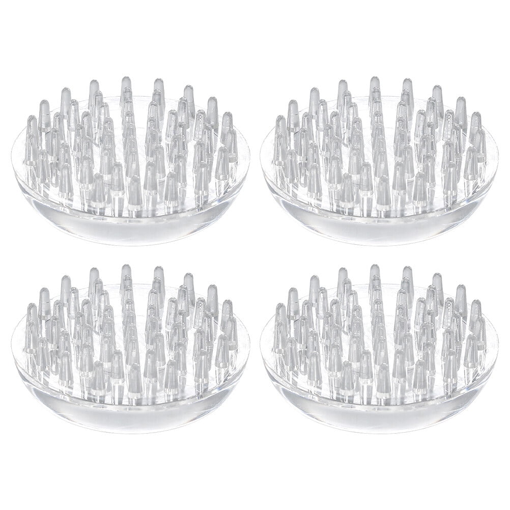 4pcs Round Spiked Furniture Cups Carpet Protectors for Sofas Chairs ...
