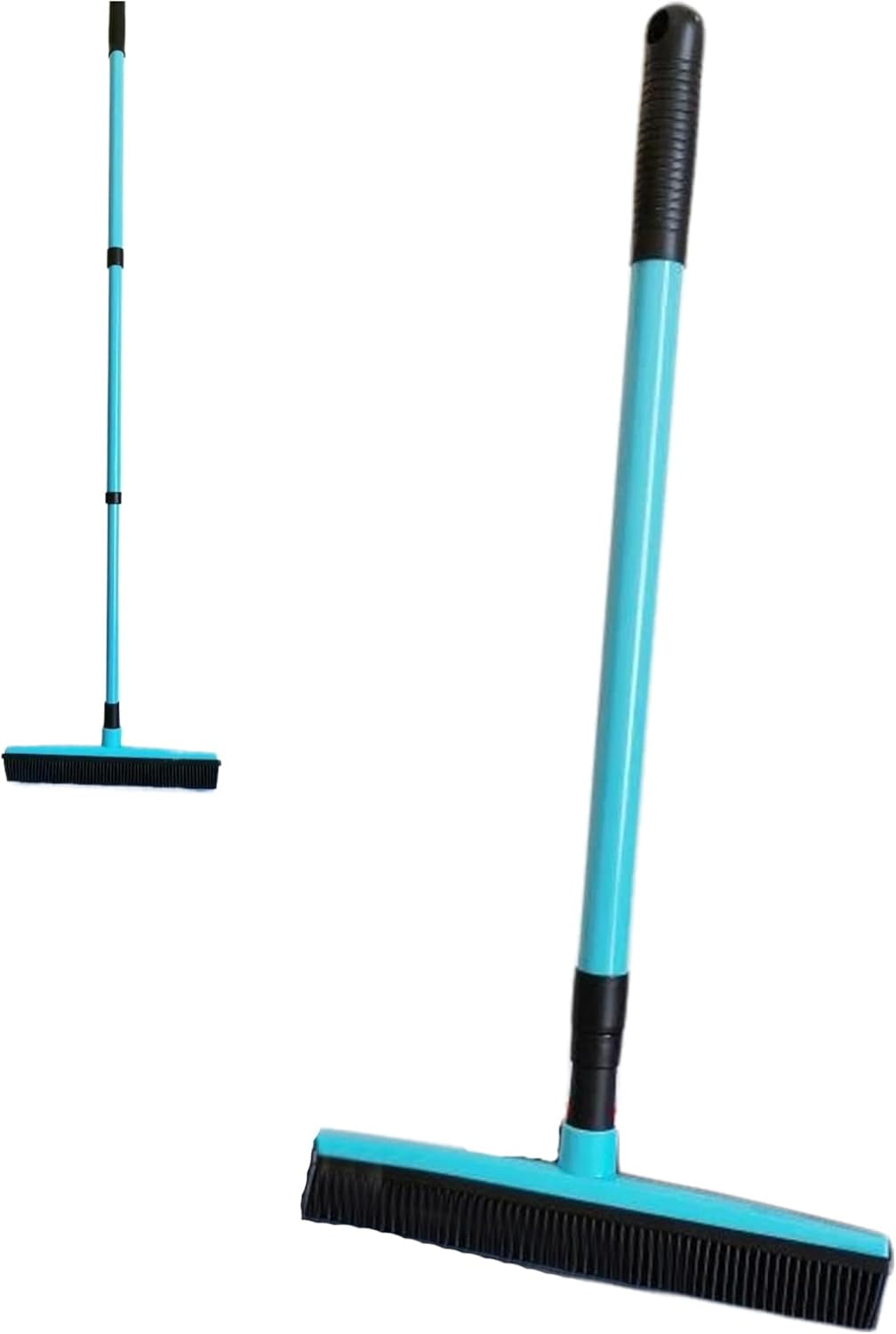 Carpet Rake for Pet Hair Removal: Pet Hair Removal Broom with 47" Long ...