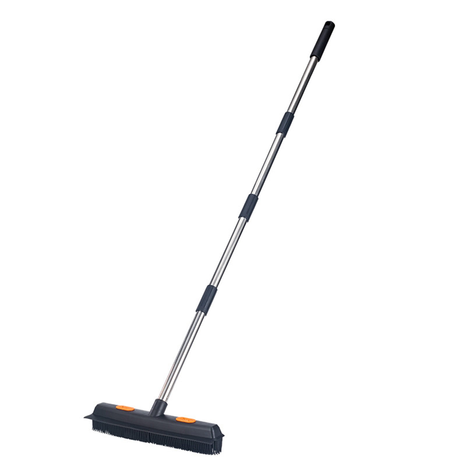 Carpet Rake for Pet Hair Remover Long Handle, Silicone Broom Carpet ...