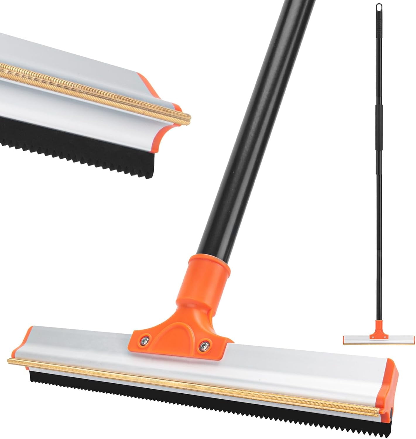 Carpet Rake for Pet Hair Removal, 57'' Long Handle Dog and Cat Hair ...