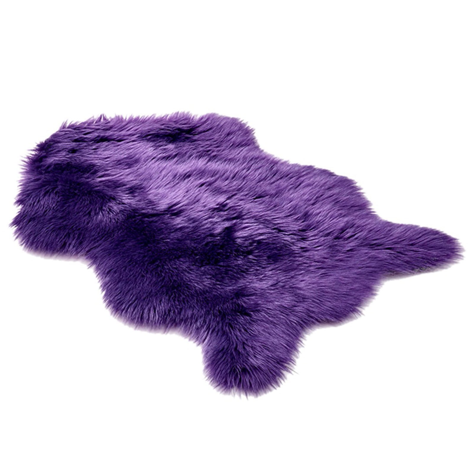 Carpet Rug Beige Area Rugs Soft Sheepskin Machine Washable Fuzzy Shag ...