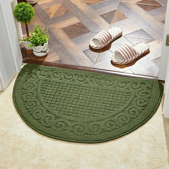 Carpet,Semi Circle Doormat: Absorbent And Non For Kitchen And Bathroom ...