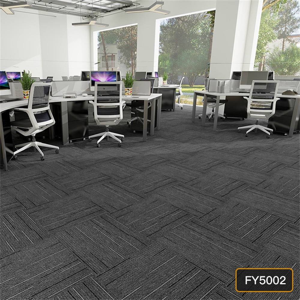 Carpet Squares,Commercial Carpet Tiles,Non Adhesive Padded, Non-Slip ...