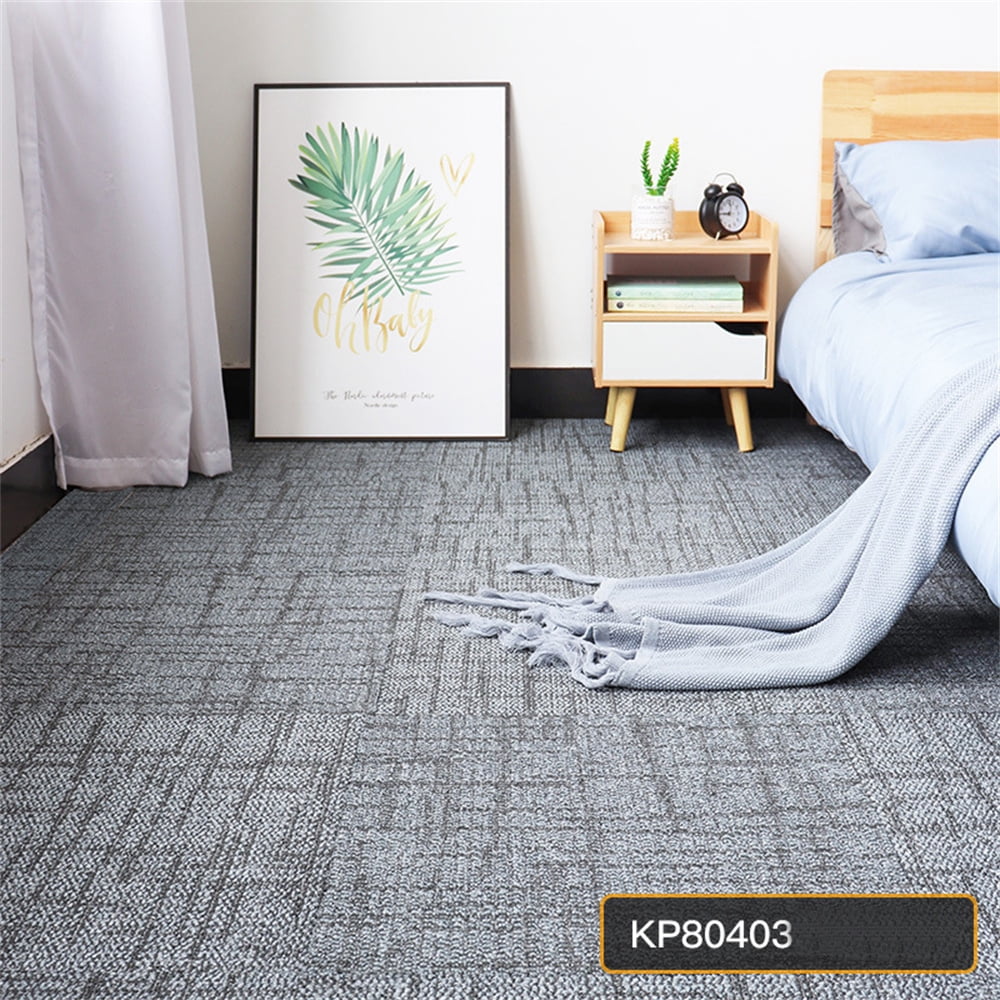 Carpet Squares,Commercial Carpet Tiles,Non Adhesive Padded, Non-Slip ...