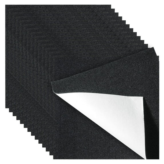 Carpet Tiles Peel and Stick 24x24, Self Adhesive Carpet Squares, Padded ...