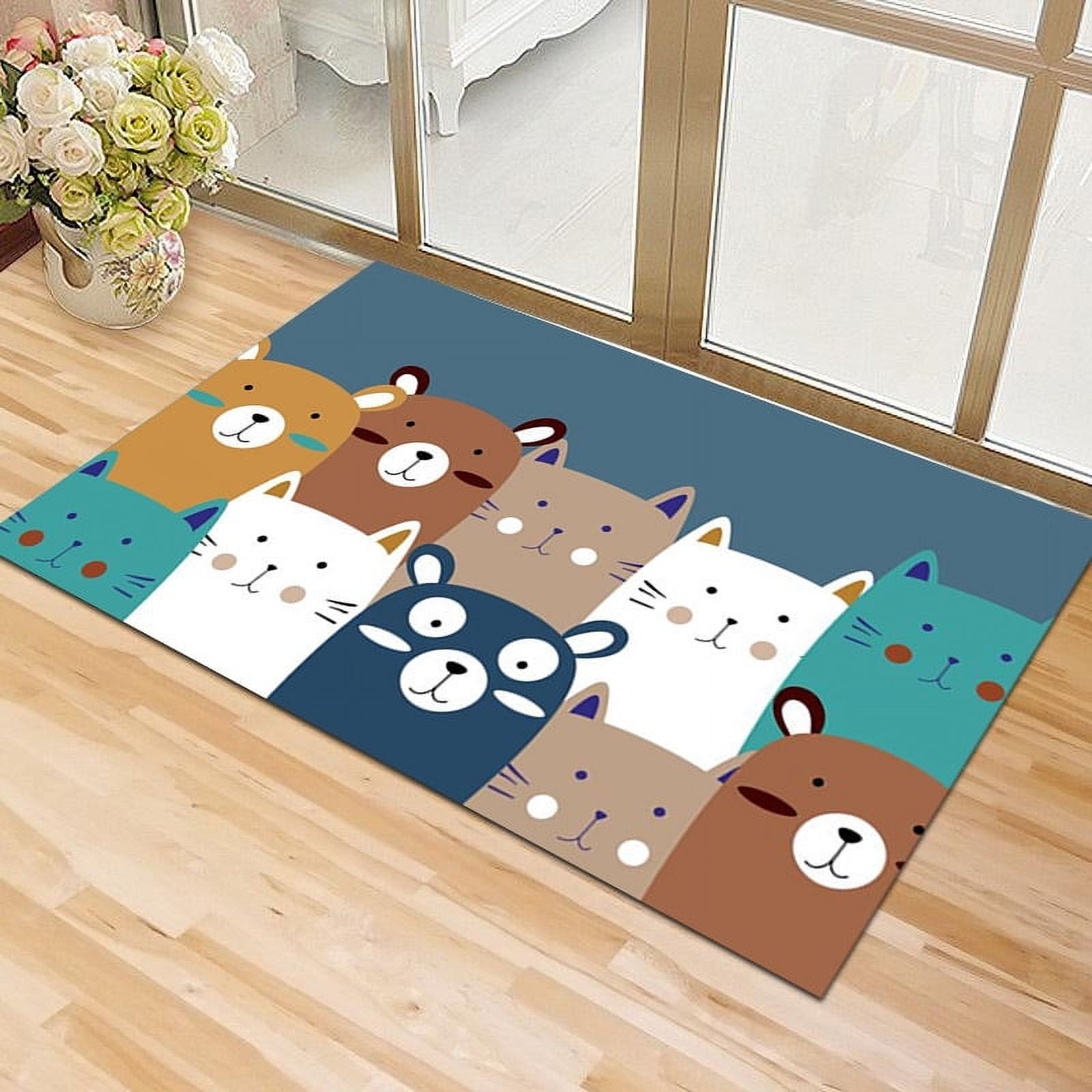 Carpet for Living Room Cute Cartoon Home ration Large Area Coffee ...