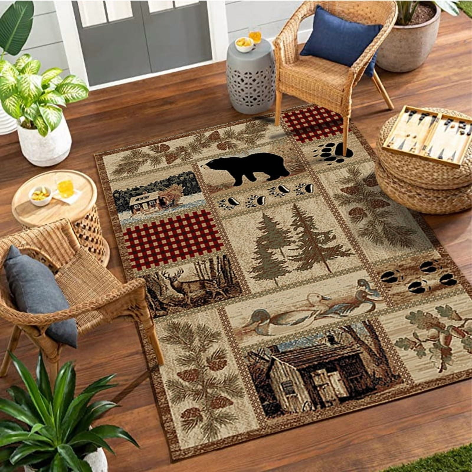 Carpets Persian Vintage Carpet for Living Room Bedroom Mat Non-Slip ...