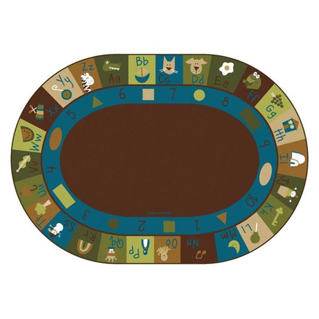 Carpets for Kids 37706 Learning Blocks Nature Rug - Walmart.com