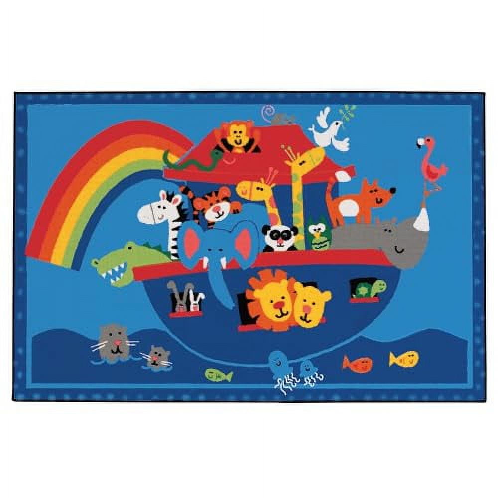 Carpets for Kids KID$Value 36.74 Noah's Animals Classroom Value Rug 4ft ...