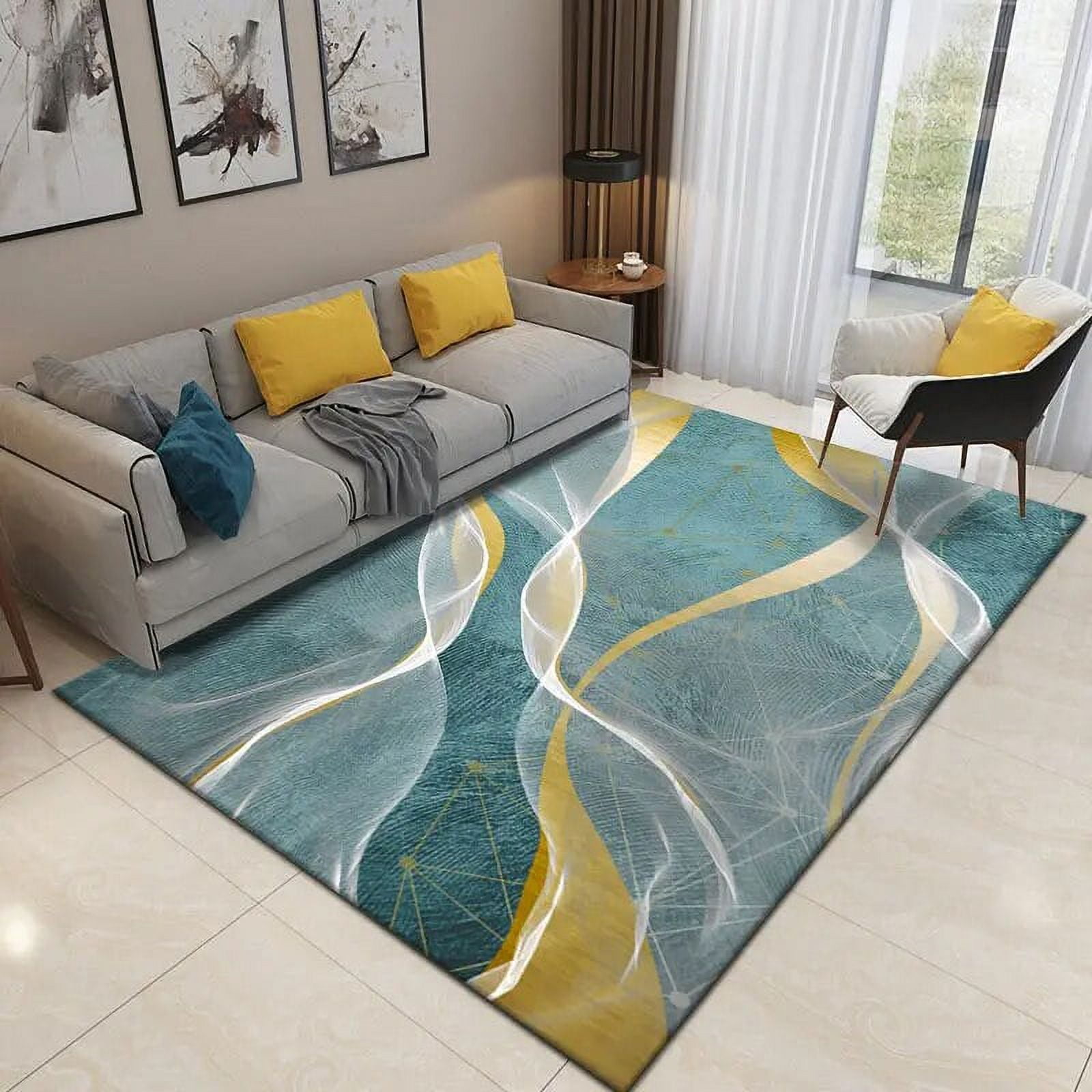 Carpets for Living Room Decoration Washable Floor carpet Lounge Rug ...