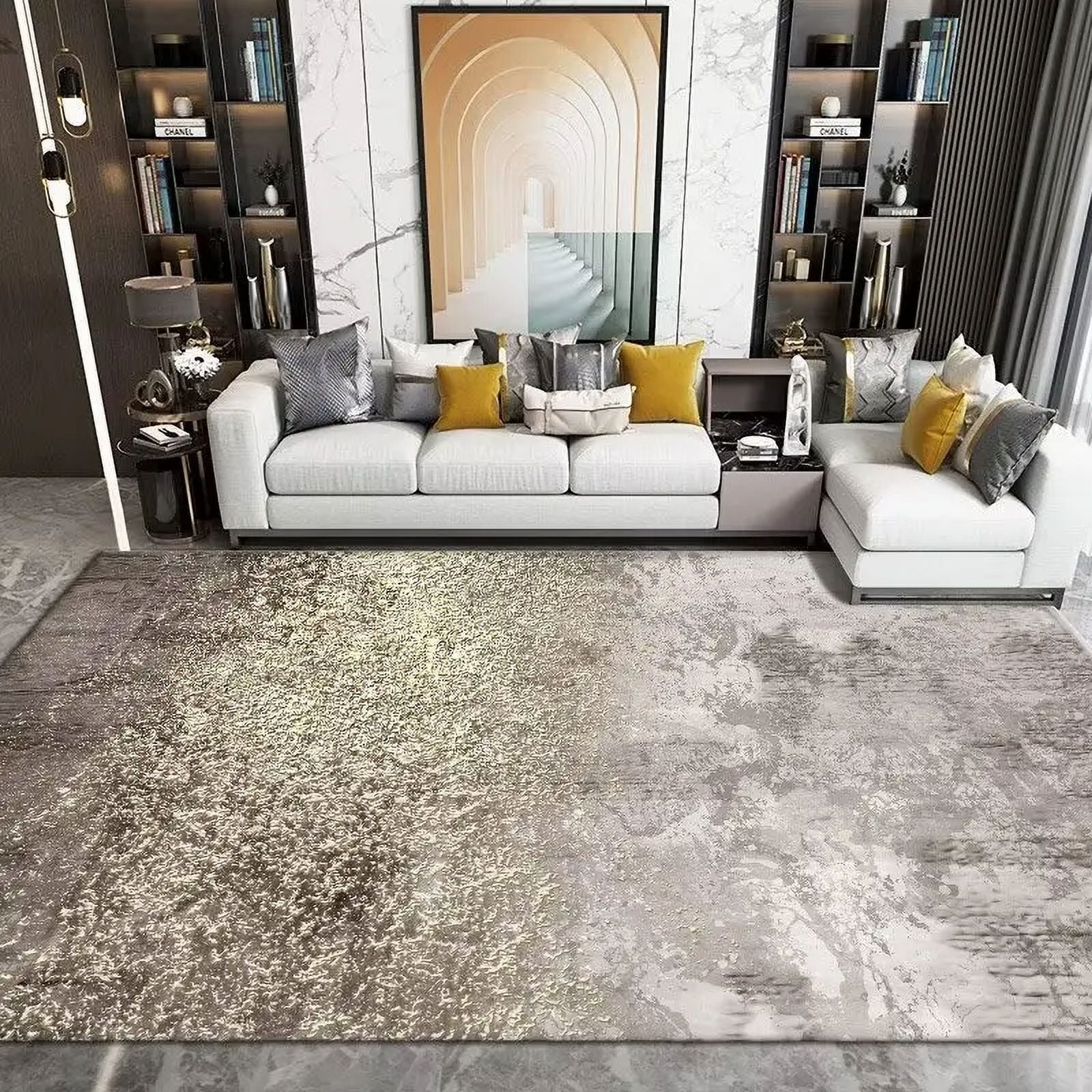 Carpets for Living Room ration Washable Floor Lounge Rug Large Area ...