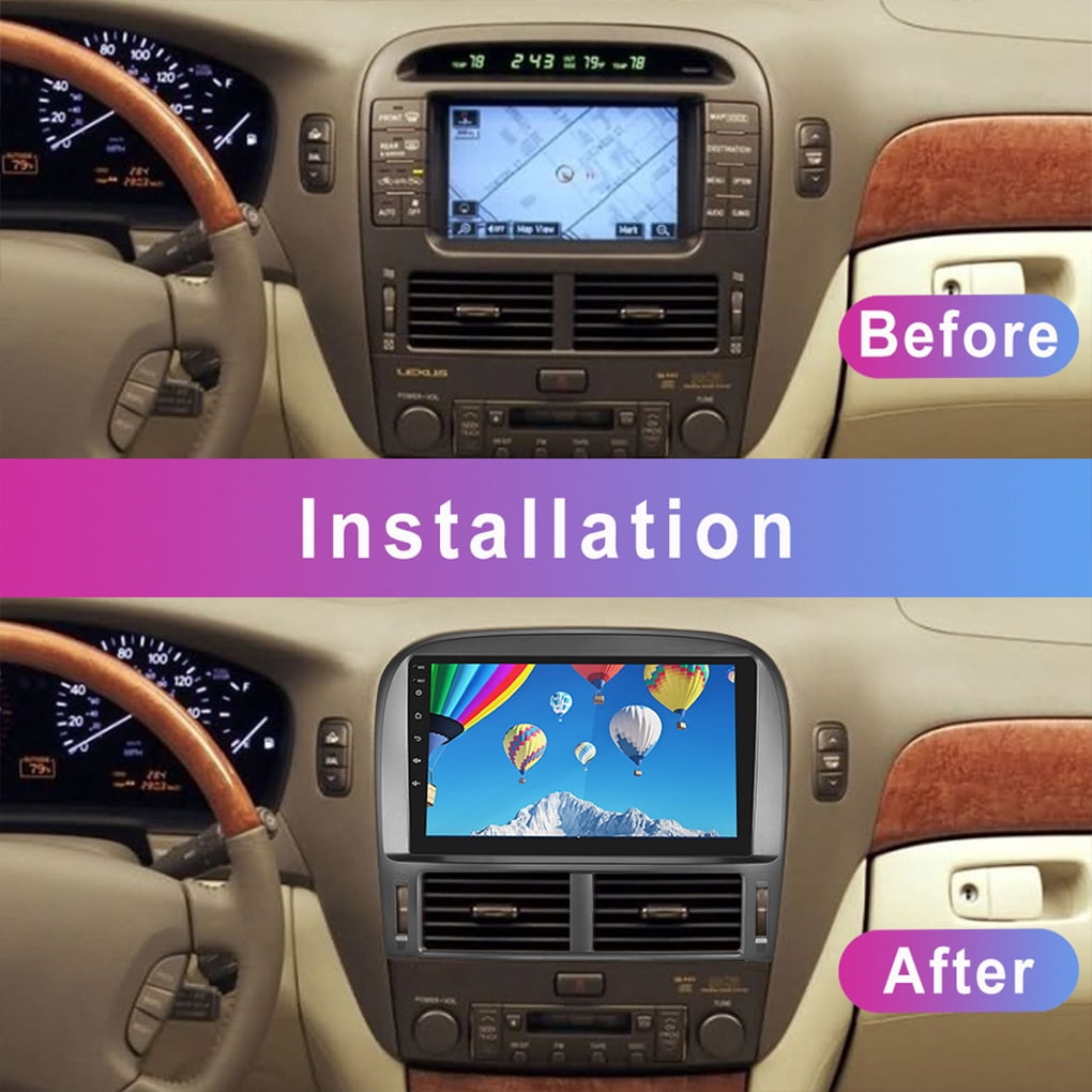 Carplayer Android 14 In-Dash Radio - Featuring HD Large Screen, GPS ...