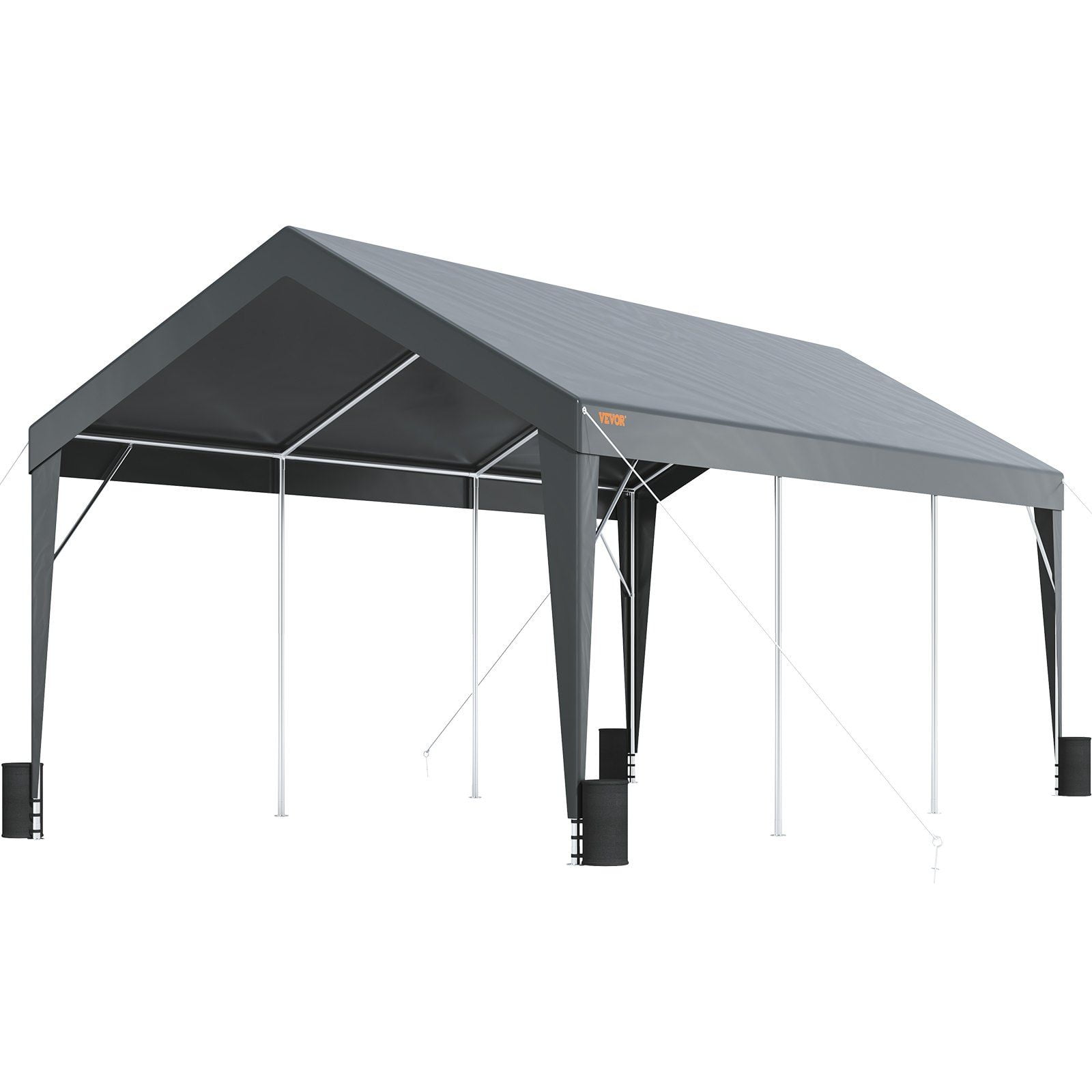 Carport, Heavy Duty 10 x 20ft Outdoor Car Canopy Shelter – Reinforced ...