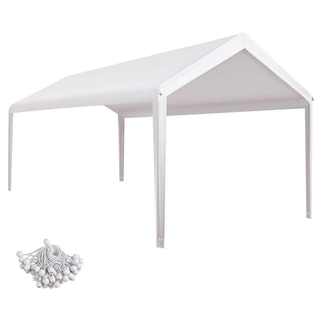 Carport Replacement Canopy, Replacement Top Cover for 10' x 20' Carport ...