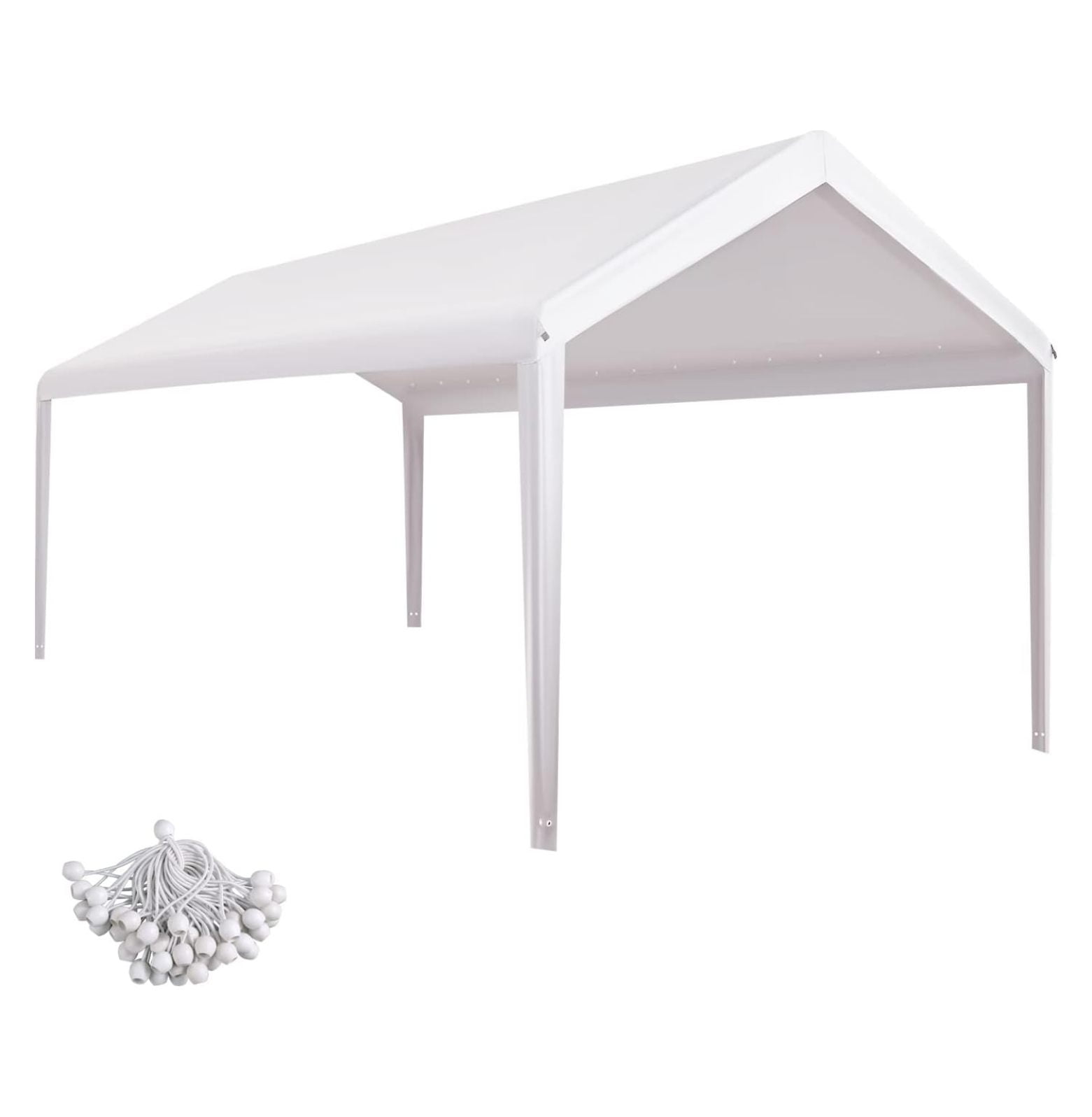 Carport Replacement Canopy, Replacement Top Cover for 10' x 20' Carport ...