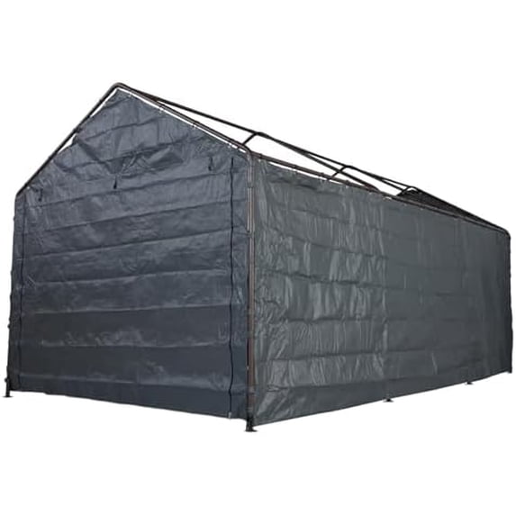 Carport Replacement Sidewall Tarp for 10×20, 8 Legs Carport Frame Tent ...